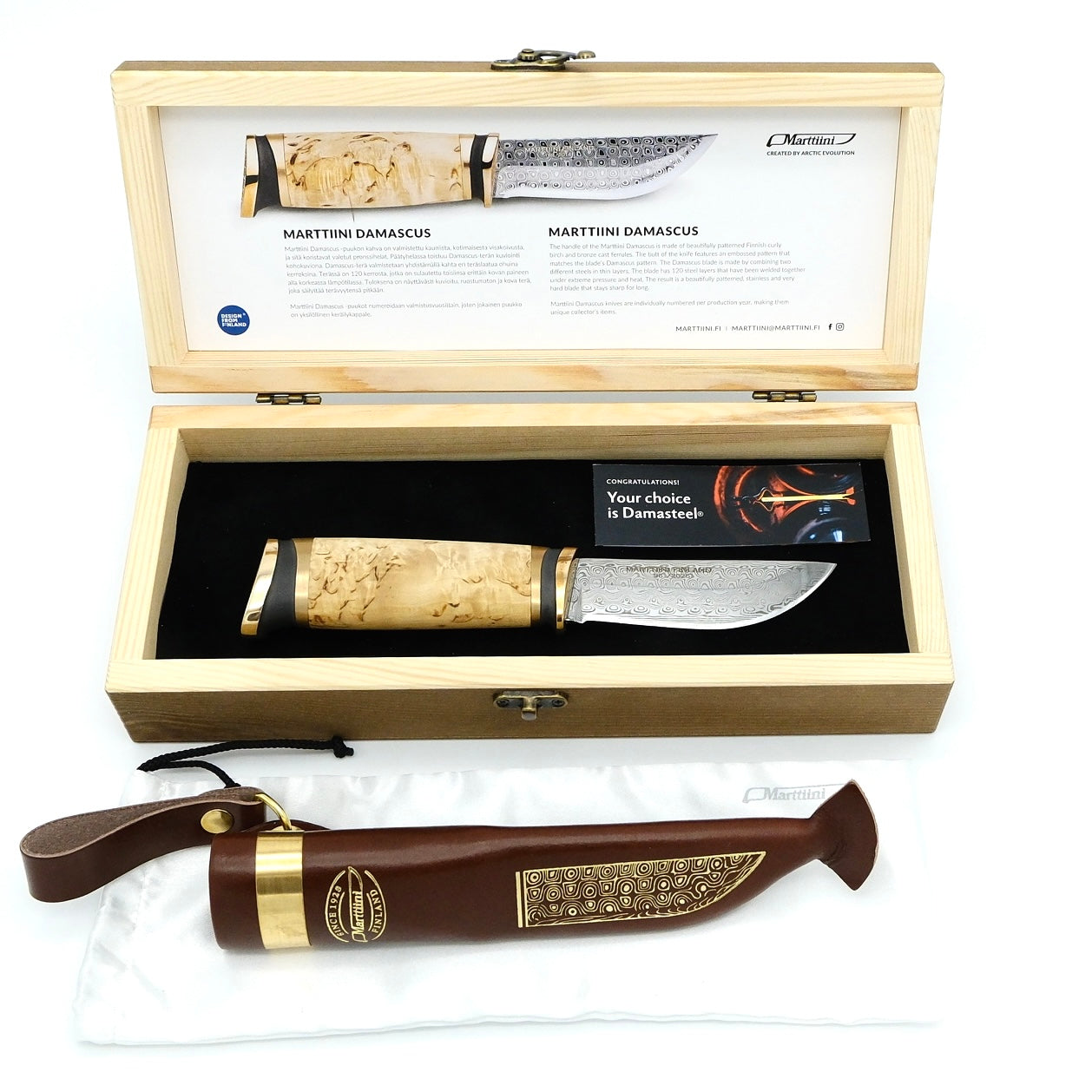 Marttiini Damascus Knife – Numbered Collector’s Edition (96 / 2025 ...